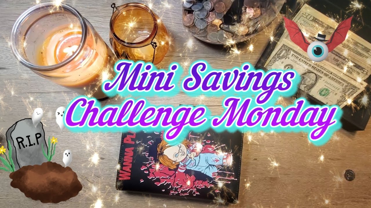 Mini Savings Challenge Monday Youtube