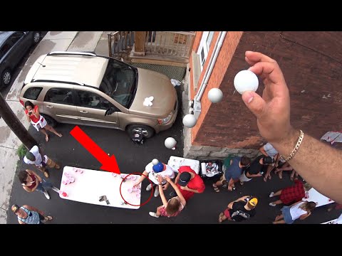 Crazy Ping Pong Trick Shots Youtube