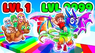 Upgrading Noob To God Dragon In Roblox With My Crazy Fan Girls More ...