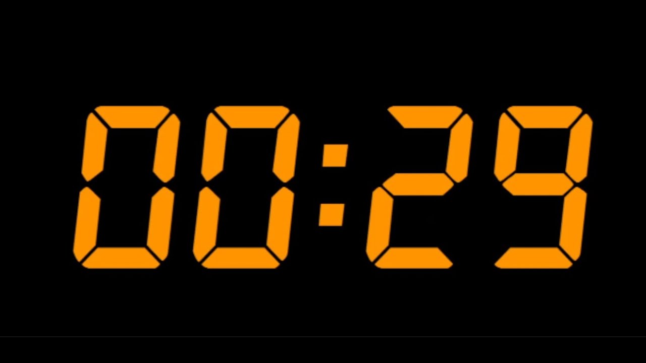 29 Second Timer Youtube
