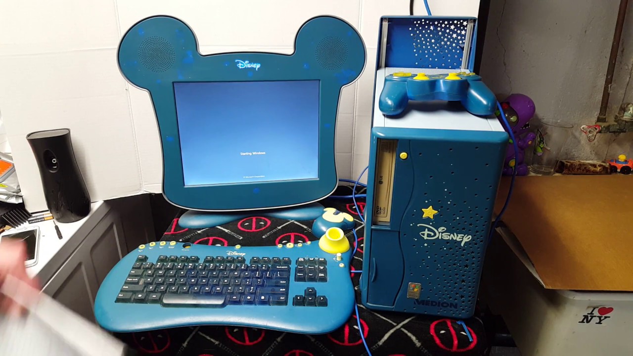 2004 Disney Dream Desk Pc Built By Medion Special Built For Children