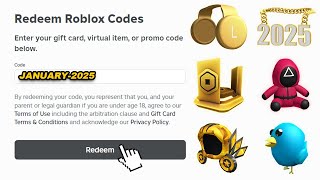 New January 2025 Roblox Promo Codes For Roblox Items Roblox Codes 2025 ...