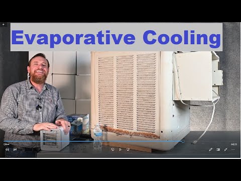Hvac 165 Evaporative Cooling Youtube