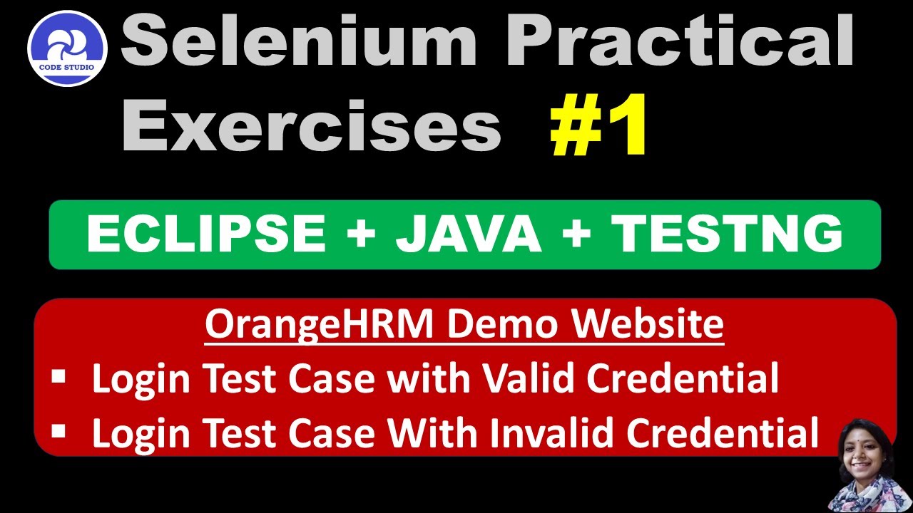 Selenium Webdriver Eclipse Java Testng Practical Exercise 01