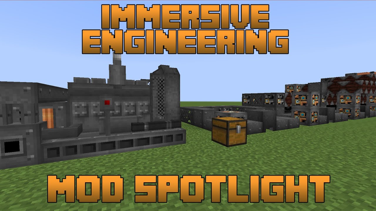 Immersive Engineering Mod Spotlight Youtube