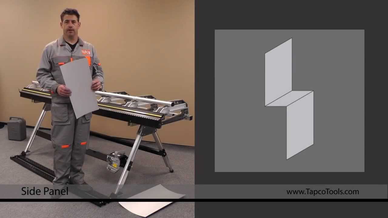 How To Bend A Side Panel Youtube