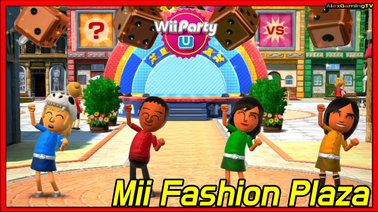 Wii Party U Mii Fashion Plaza рџћµ Eng Sub рџћµ Player Dona Vs Haixiang
