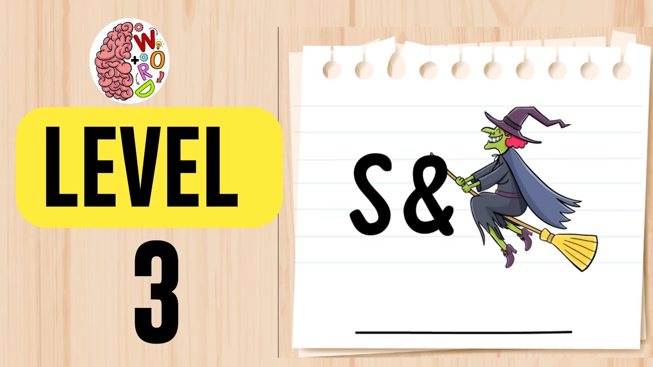 Brain Test Tricky Words Level 3 Youtube