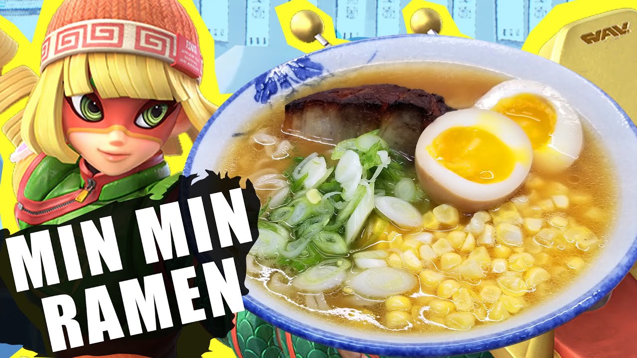 Min Min Shio Ramen Smash Bros Ultimate Youtube