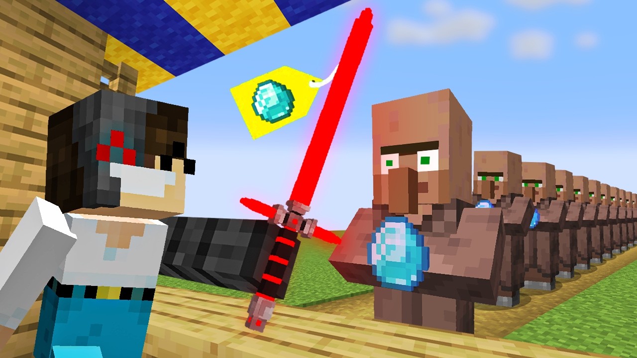 I Opened A Bionic Shop In Minecraft Youtube