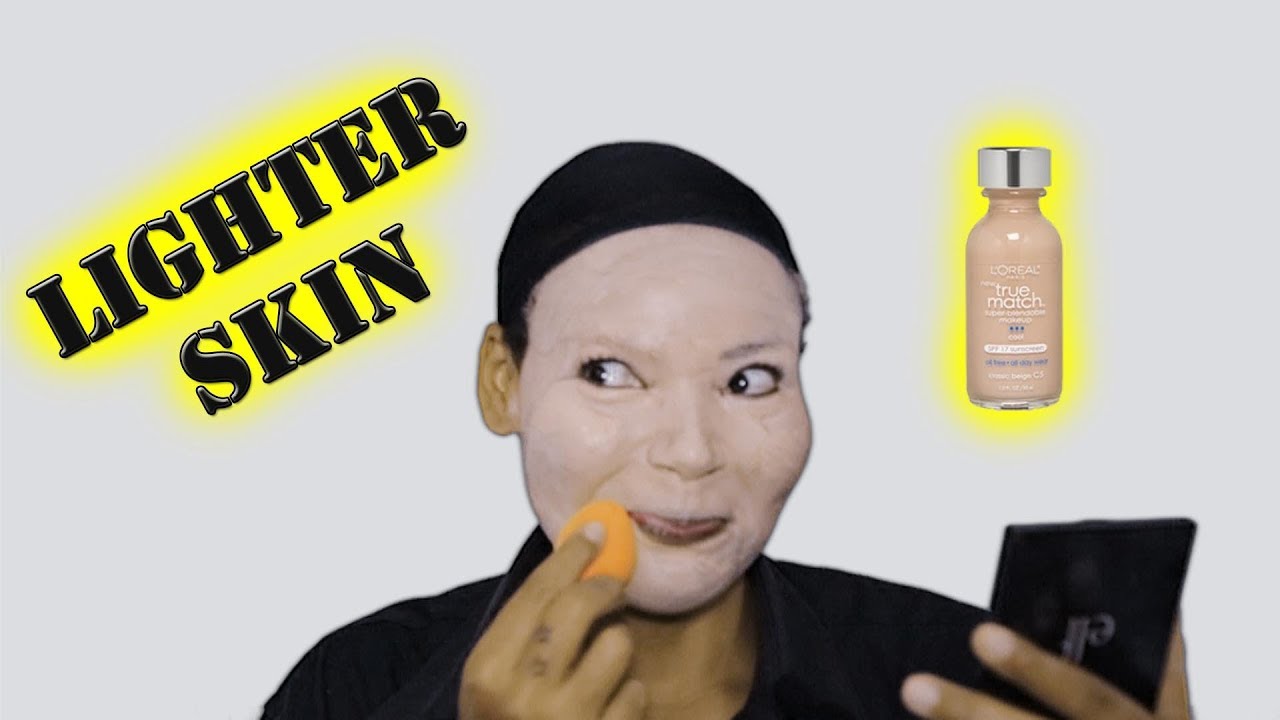 Dark To Light Skin Makeup Transformation Youtube