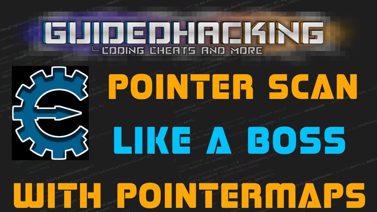 Cheat Engine How To Pointer Scan With Pointermaps рџљё Youtube