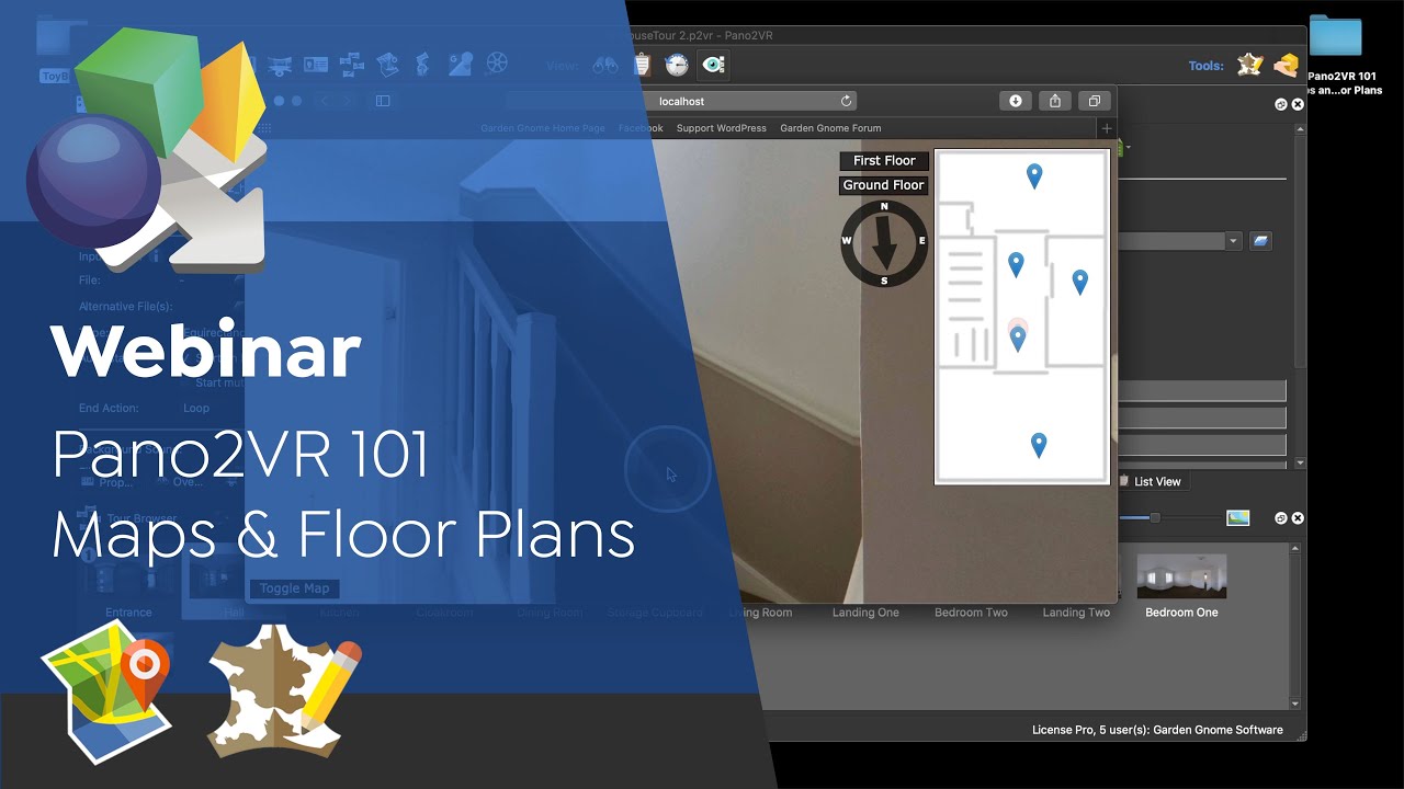 Webinar Pano2vr 101 Maps And Floor Plans Youtube