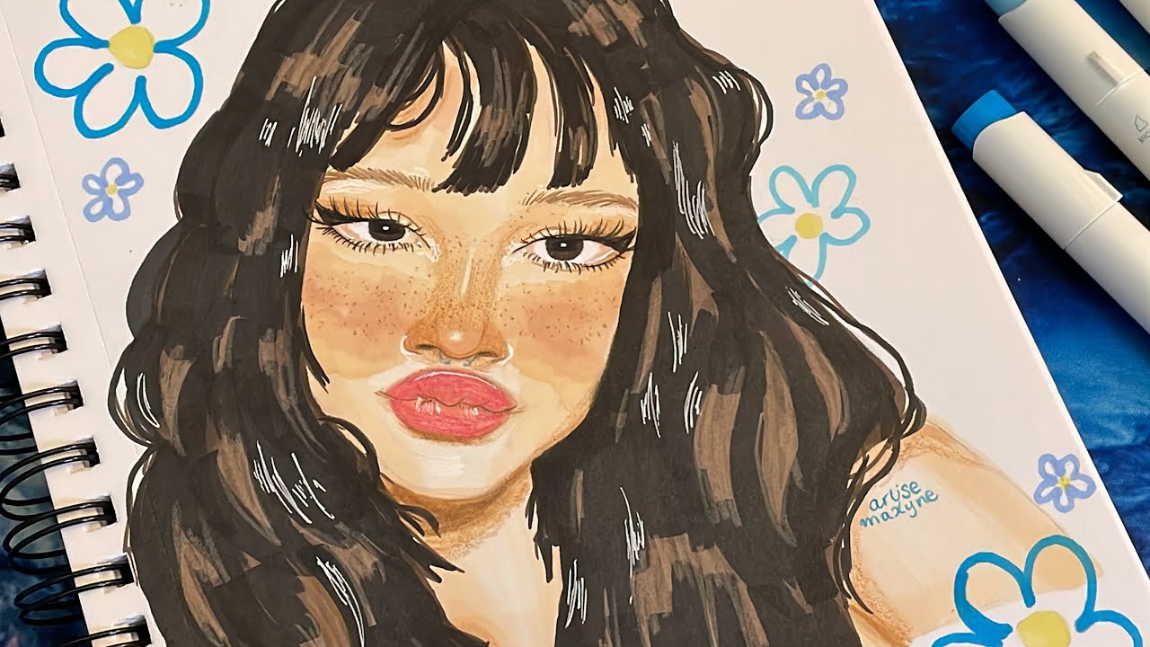 Ohuhu Markers Portrait Youtube