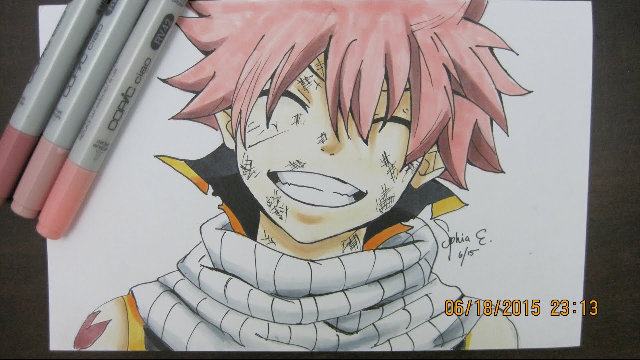 Natsu Fairy Tail Drawing