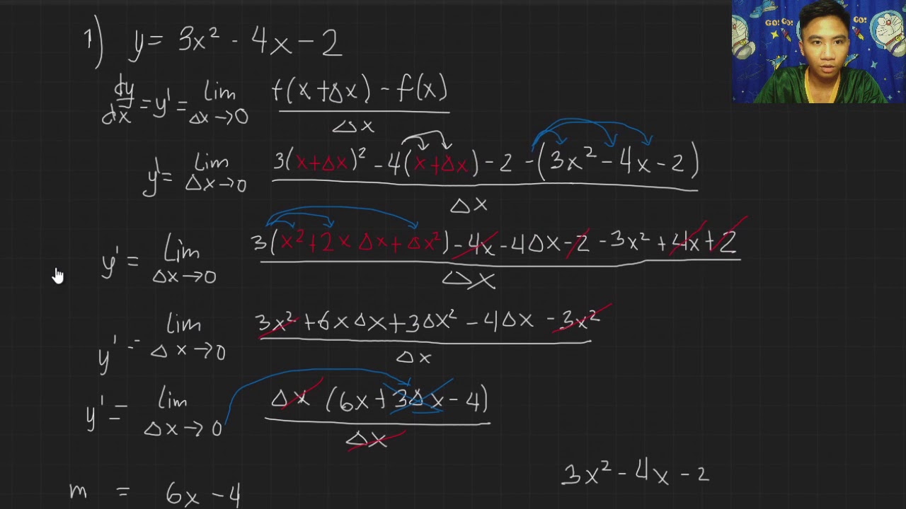 Derivative Long Method Math Tips Youtube