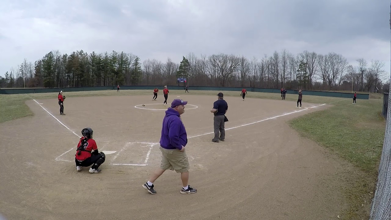 2019 Pleasant Softball Vs Mt Gilead Youtube