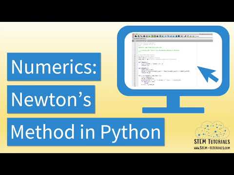 Numerical Methods Programming Newton Method In Python A Detailed