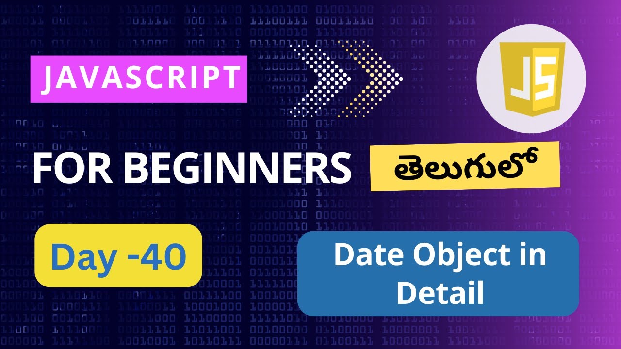 Date Object In Javascript Date Object Javascript Tutorials