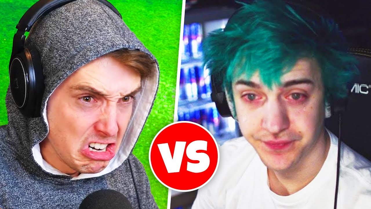 I Beat Ninja In Fortnite Youtube