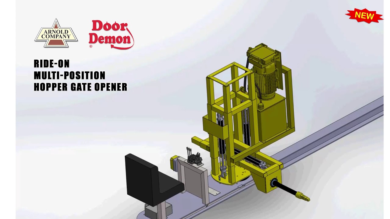 Ride On Hopper Gate Opener Youtube