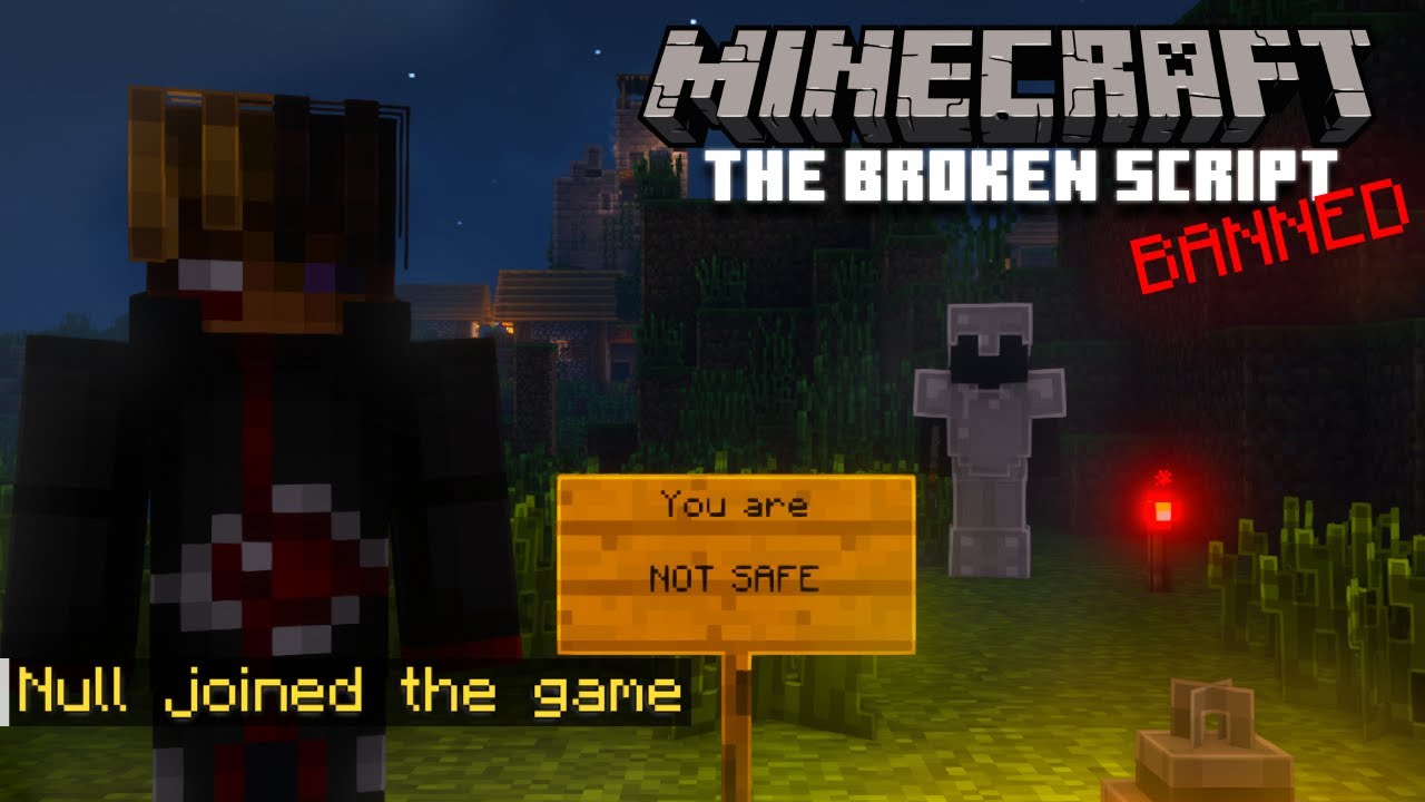 The Banned Minecraft Mod Added A Player The Broken Script Ep3 Youtube