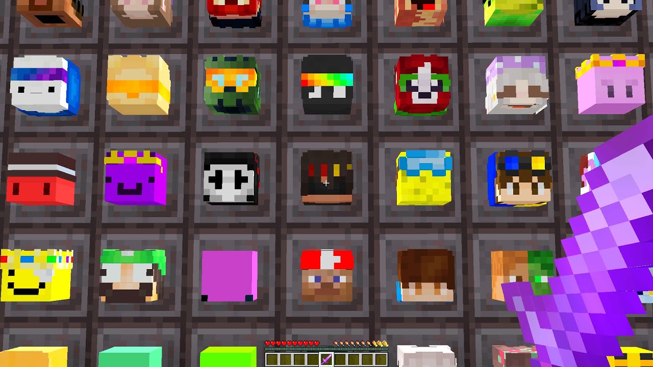 I Collected Every Player S Head Youtube