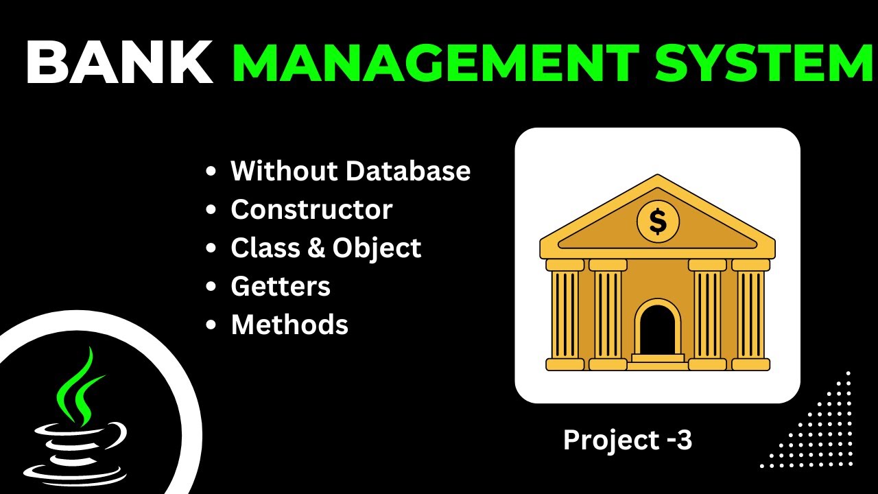 Bank Application Project In Java Tamil Youtube