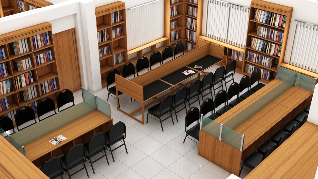 School Library Interior Design Ideas