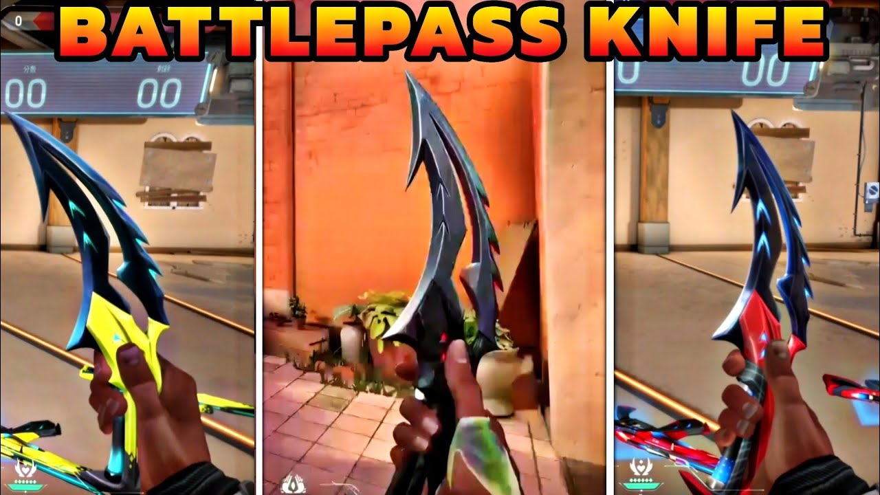 Valorant Season 2025 Act 2 Battlepass Knife In Game Showcase