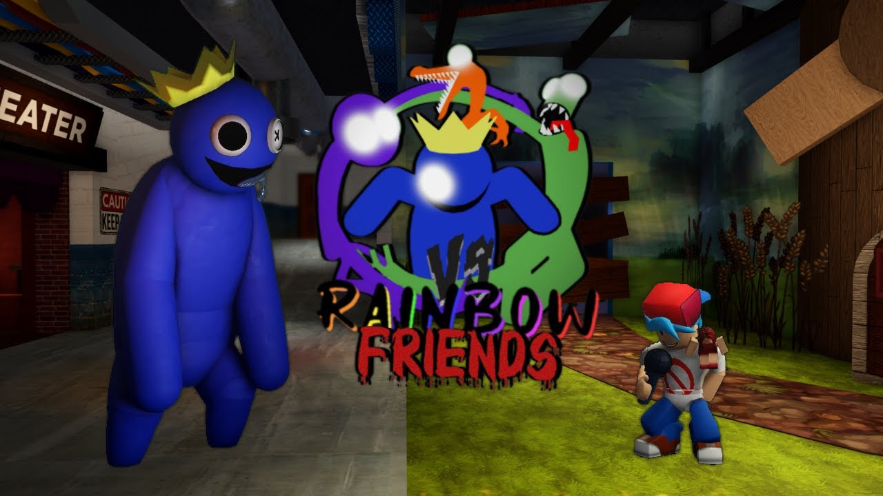 Friday Night Funkin I Rainbow Friends Fnf Full Week Youtube