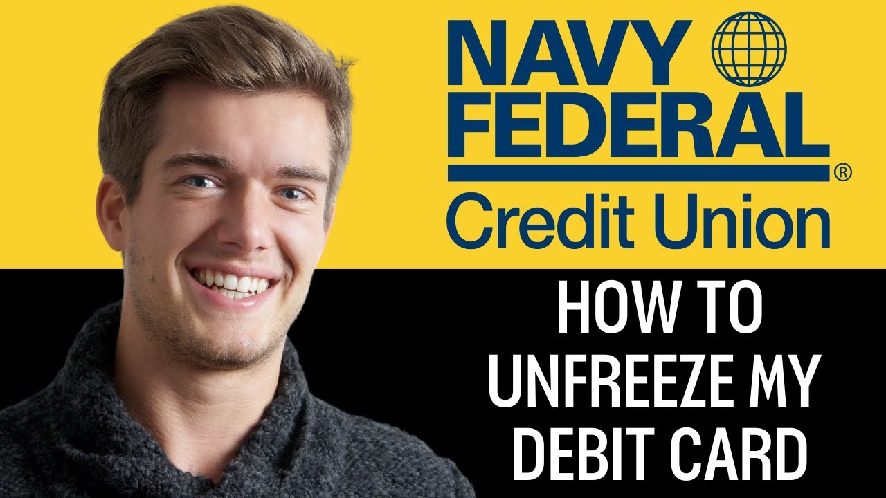 How To Unfreeze My Navy Federal Debit Card Youtube