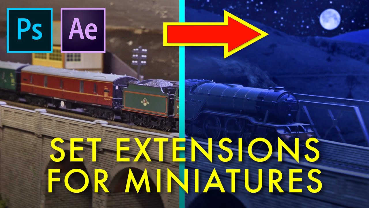 How To Add Digital Set Extensions To Miniatures After Effects