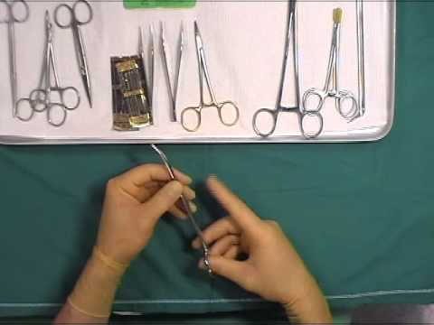Basic Surgical Suturing And Instrument Handling Techniques 4 Handling