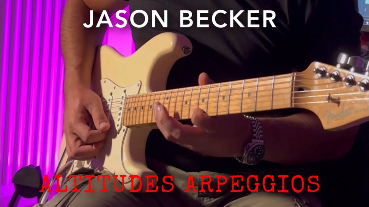 Jason Becker Altitudes Arpeggios Youtube