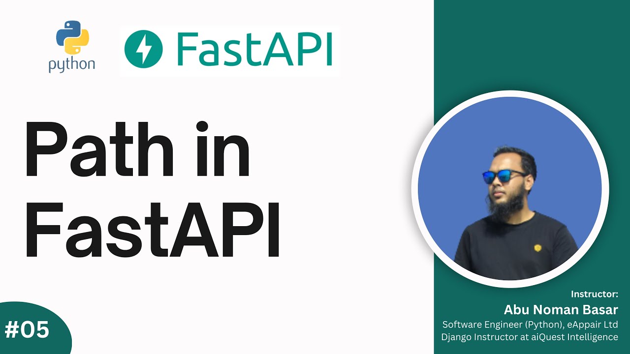 05 Fastapi Path Explained Python Fastapi Course Youtube