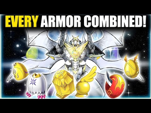 We Made Armor Digimon Using Every Armor Digi Egg Youtube