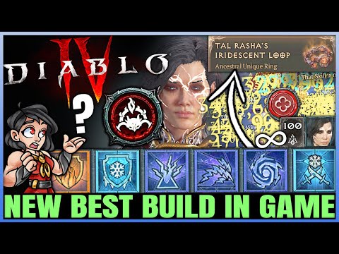 Diablo 4 – New Best TRILLION DAMAGE Sorcerer Build – Tal Rasha Unique ...