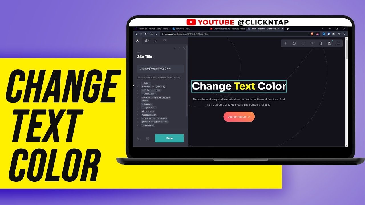 How To Change Text Color Animation Powerpoint