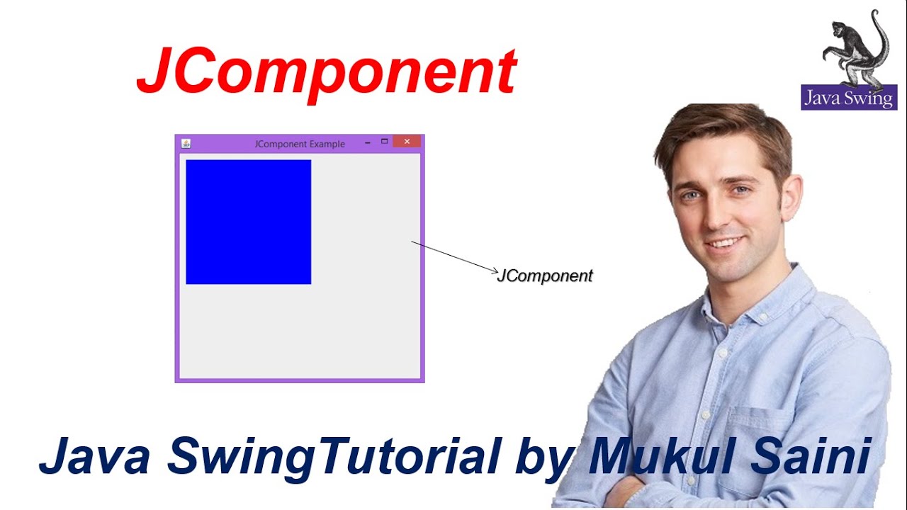 57 Java Swing Tutorial Jcomponent In Java Youtube