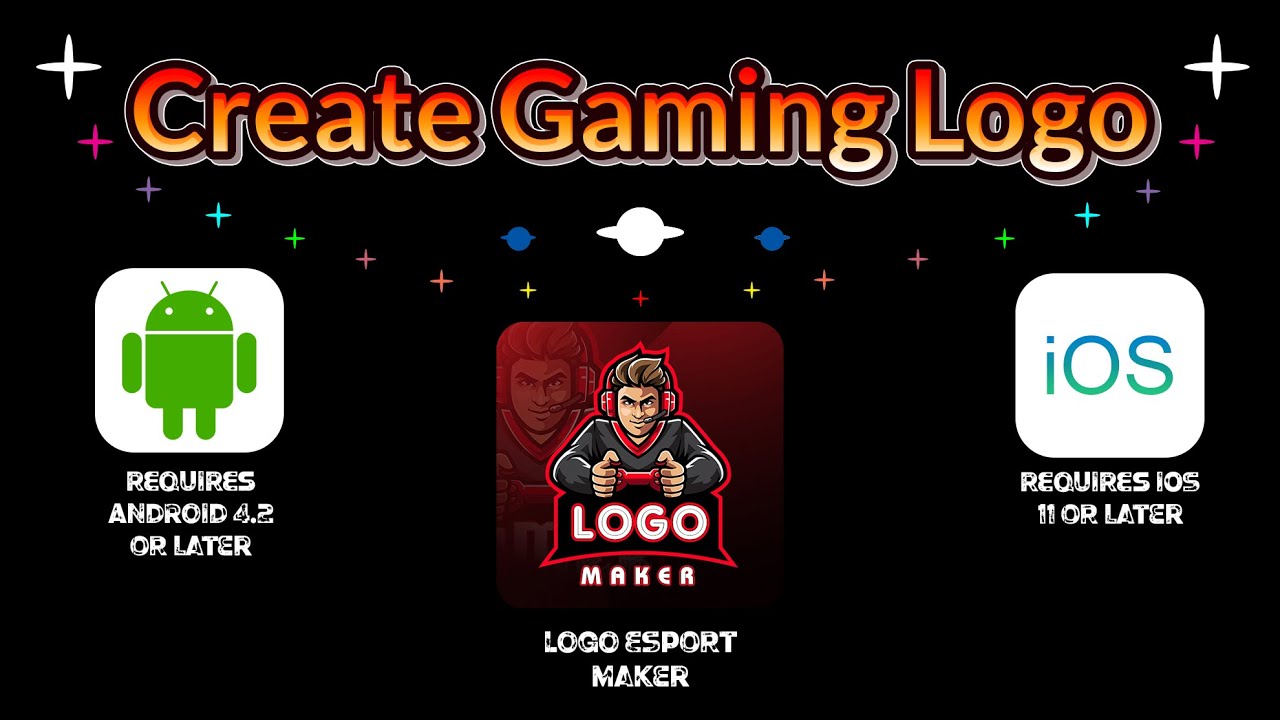 How To Create Gaming Logo In Android Logo Esport Maker Youtube