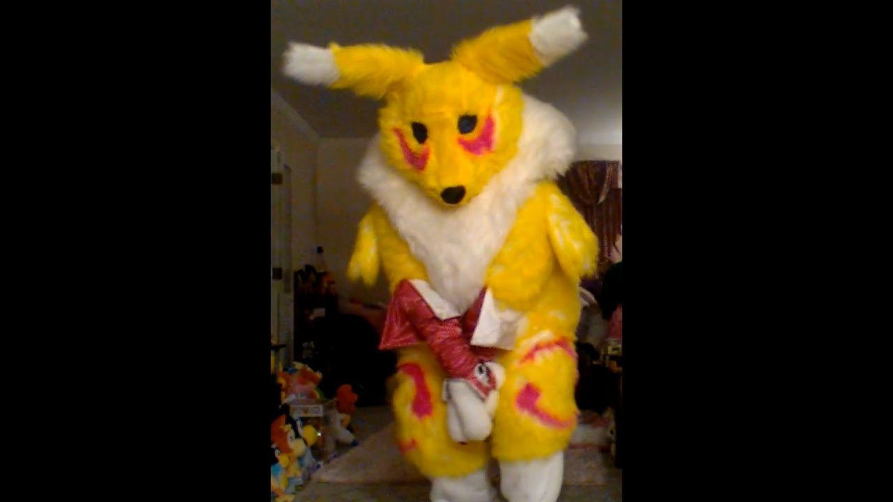 Renamon Floof Full Suit Video Youtube