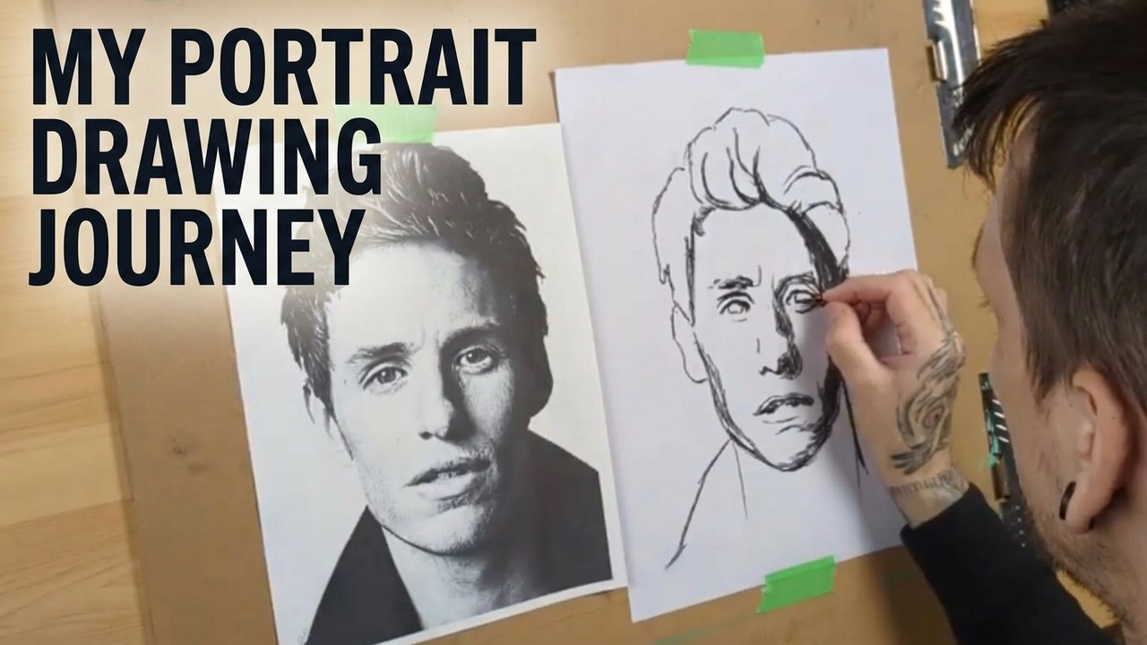 Returning To Portrait Drawing After Nearly A Decade Away Youtube