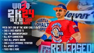 Wr3d 2k24 End Of The Year Mod Released Ii All New Features More Wr3d ...