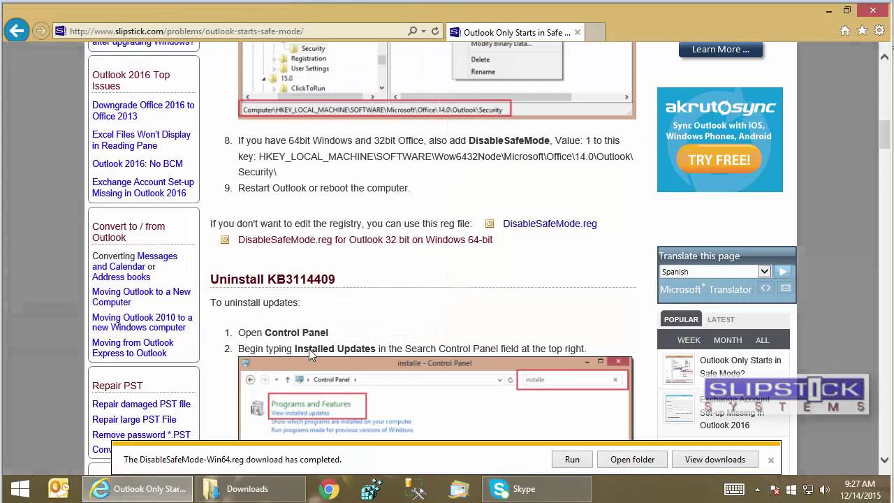 How To Use A Reg File To Set A Registry Key Youtube