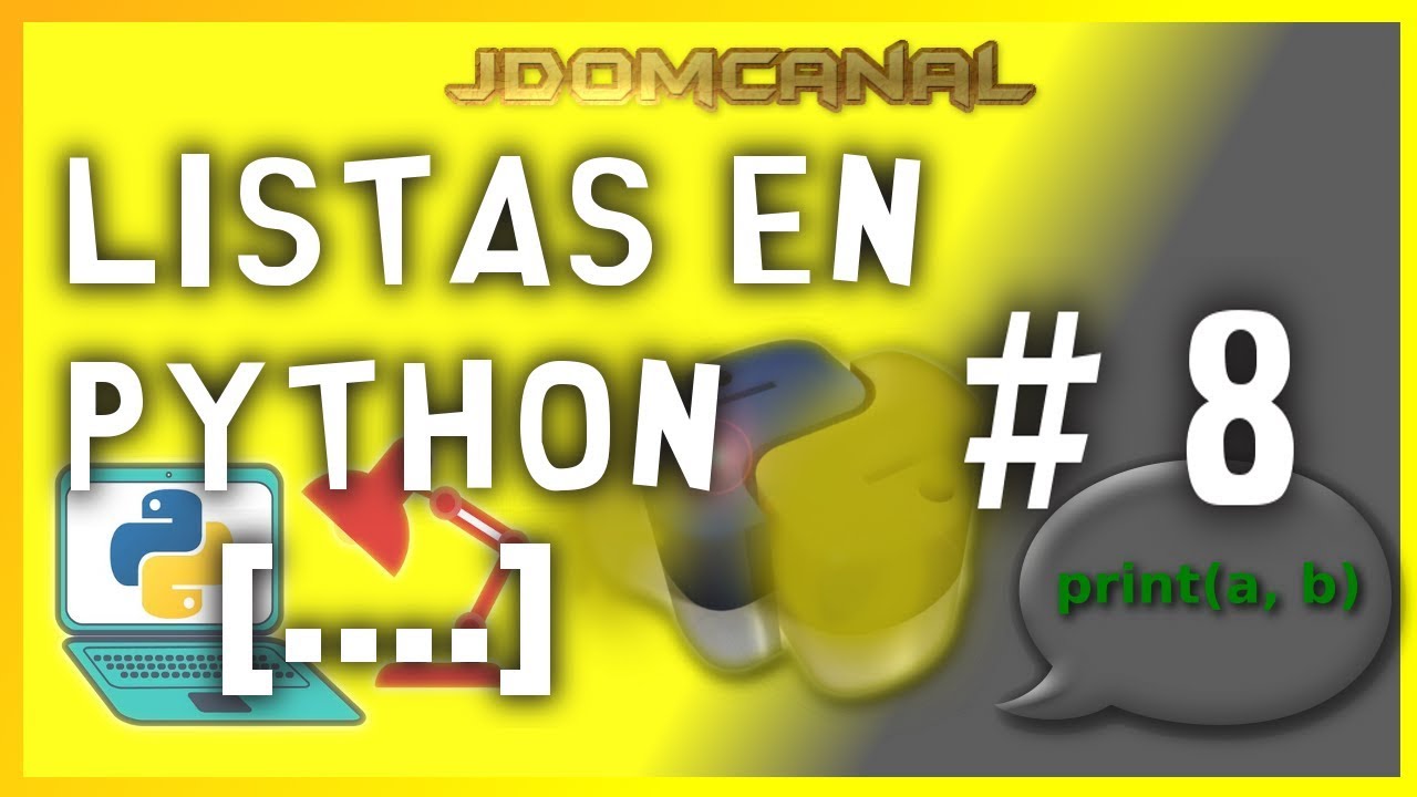 Como Crear Listas En Python Youtube