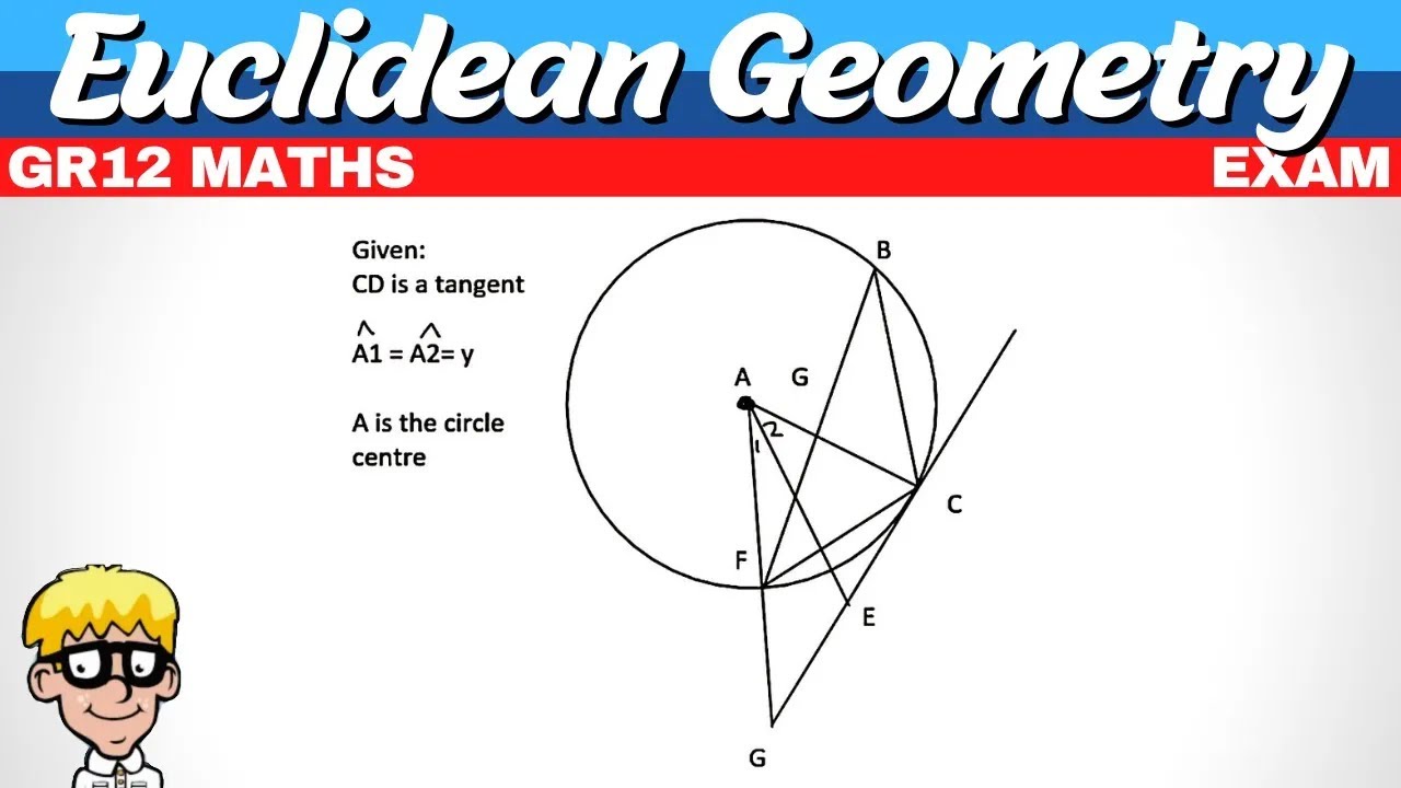 Grade 12 Euclidean Geometry Exam Question 1 Youtube