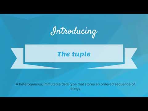 Intro Python Tuples Youtube