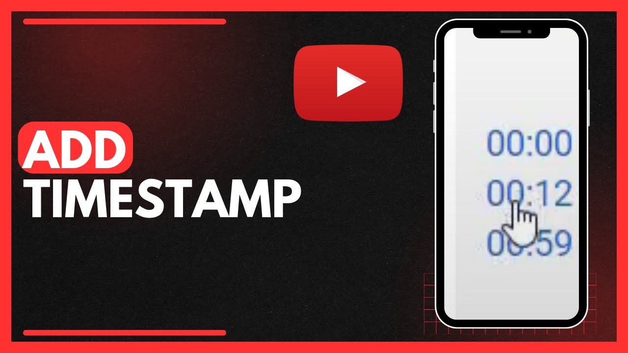 How To Add Timestamp In Youtube Video Youtube
