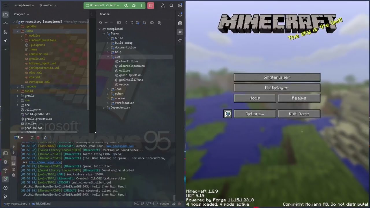 Github Hannibal002 Example 1 8 9 Mod This Minecraft Mod Is Crafted